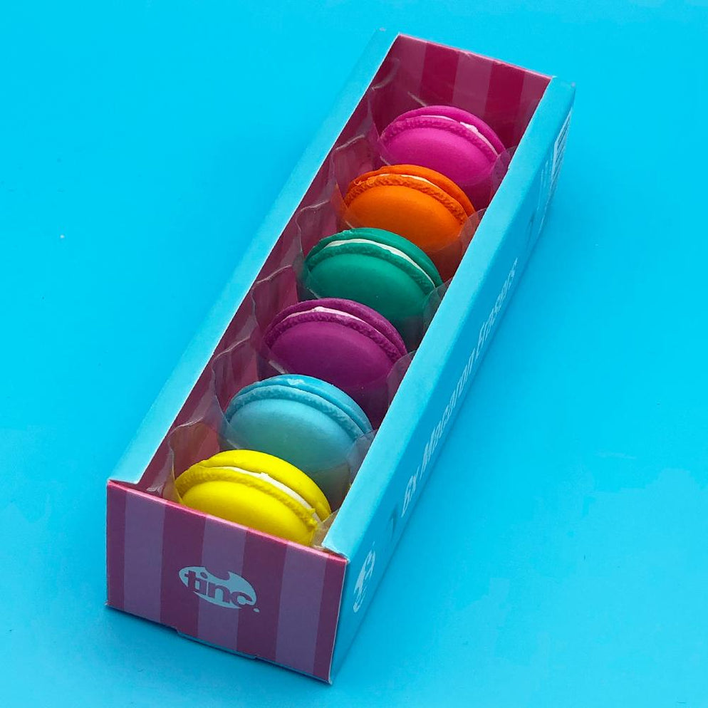 Macaroon Erasers — Tinc